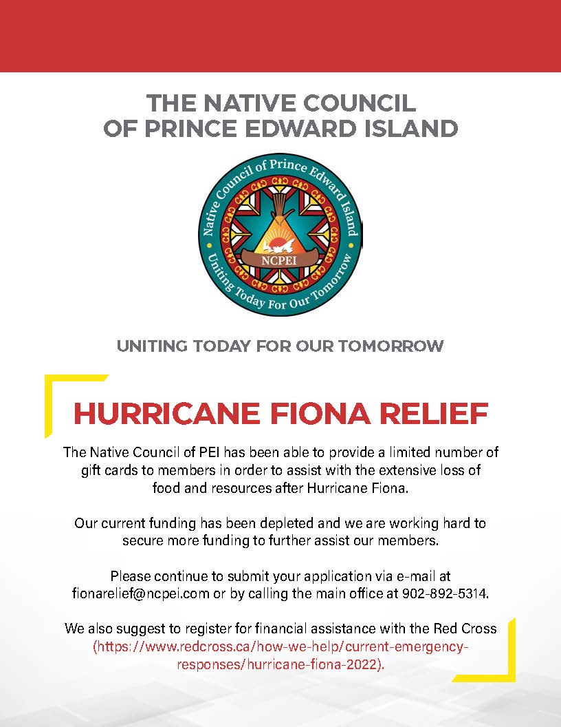 Native Council of Prince Edward Island | Indigenous People | PEI Epekwitk