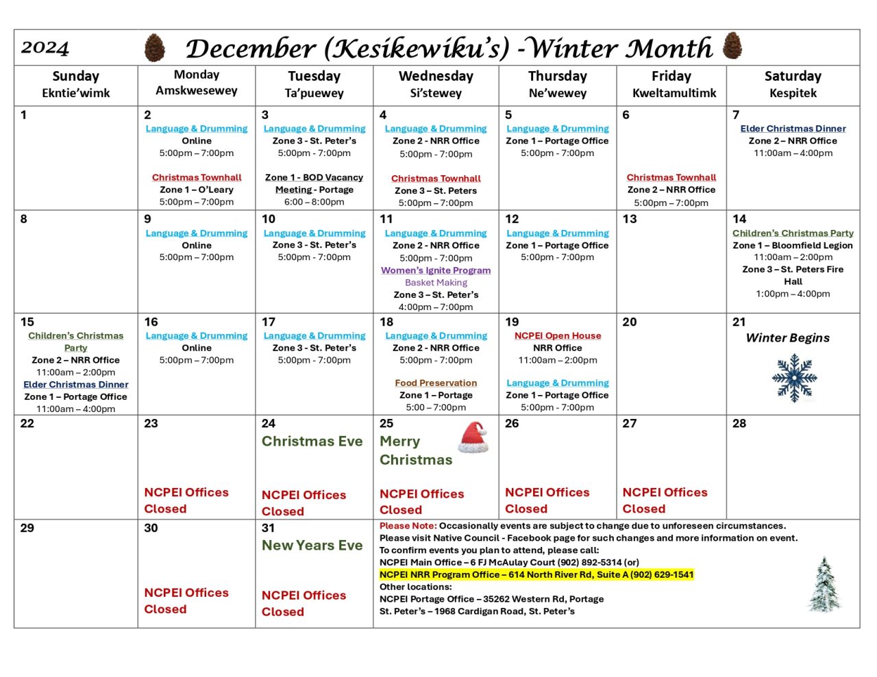 Native Council of Prince Edward Island | Indigenous People | PEI Epekwitk